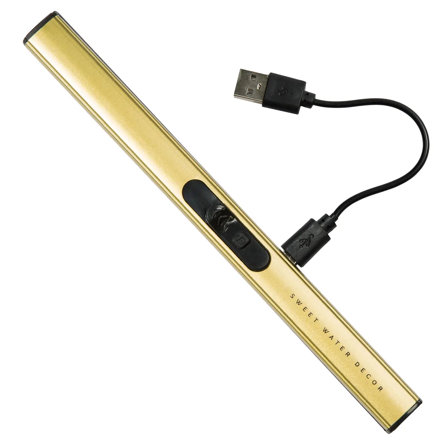 Gold Rechargeable Electric Lighter – Everything Local Co