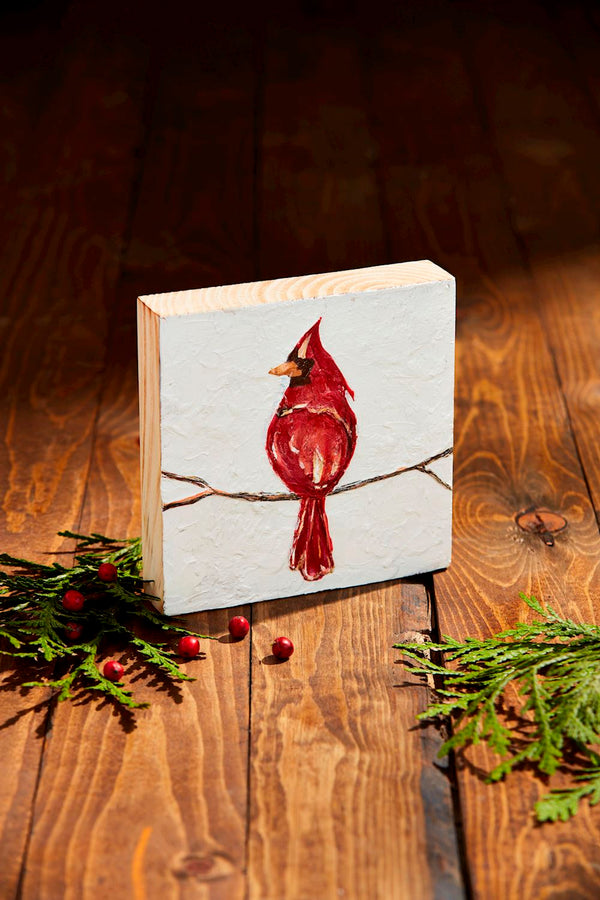 Mud Pie-Cardinal Plaque – Everything Local Co