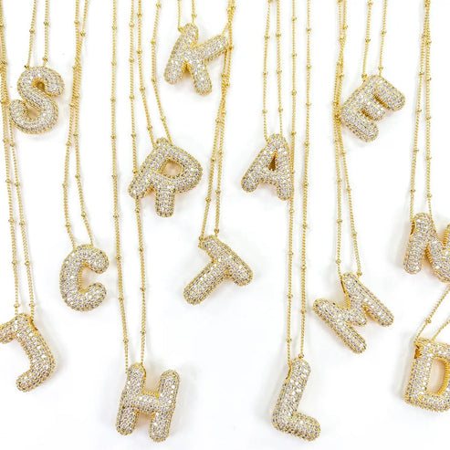 Alex Carol - Bubble Letter Necklaces – Everything Local Co