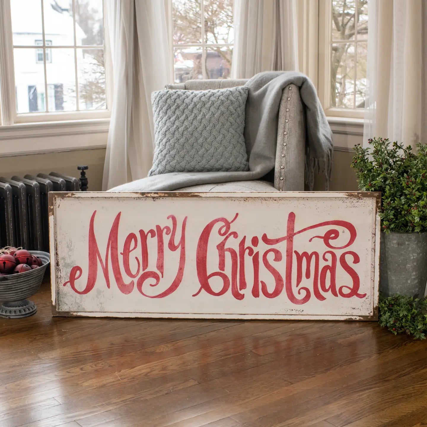 Script Merry Christmas Sign – Everything Local Co